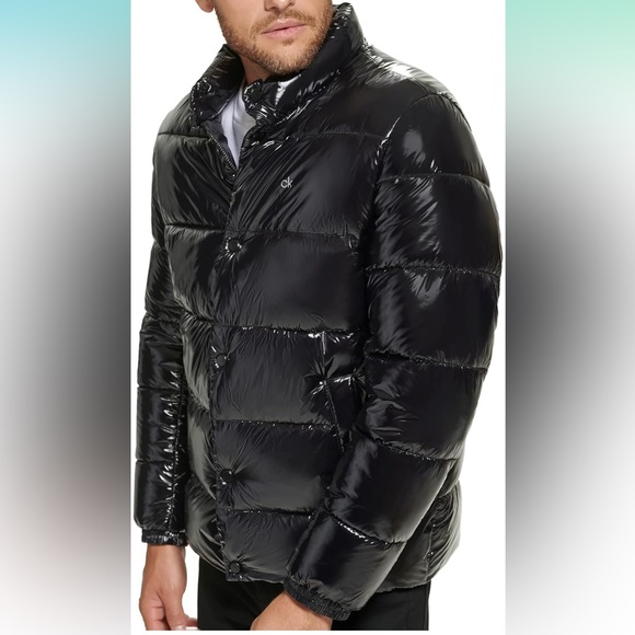 Calvin Klein | Jackets & Coats | Black This Puffer Jacket Is Designed ...